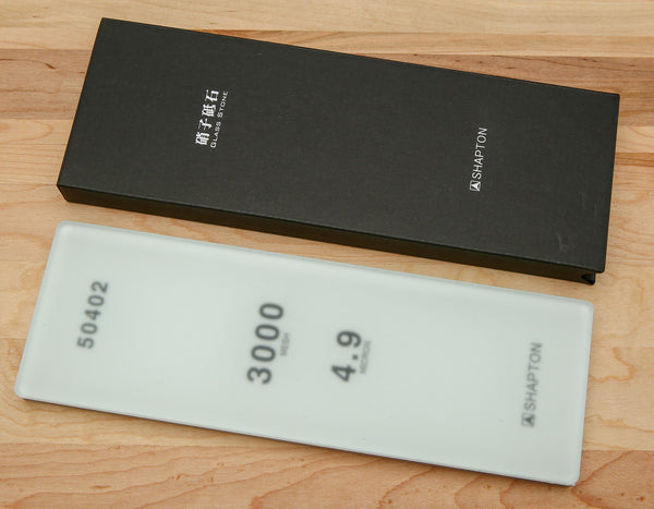 Shapton Glass Stone 3000 Grit Sharpening Stone - PaulsFinest.com